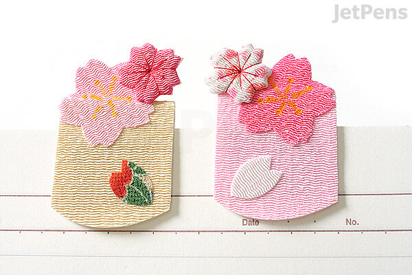Yumemiya Magnet Bookmark Sakura Flower Pack Of 2 Jetpens