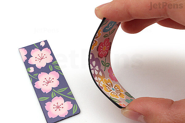 Kurochiku Magnetic Bookmark Sakura Cherry Blossom Jetpens
