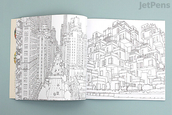 Fantastic Cities A Coloring Book Of Amazing Places Real And Imagined