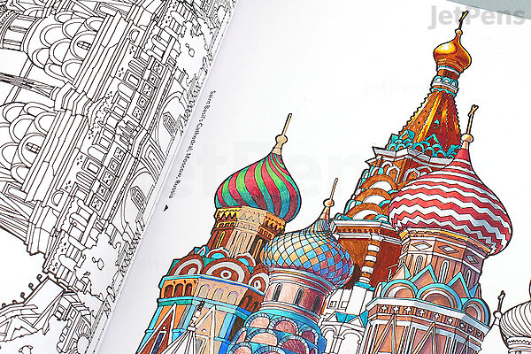 Fantastic Cities A Coloring Book Of Amazing Places Real And Imagined
