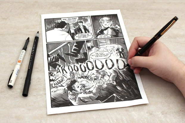 Guide To Brush Pens For Comics