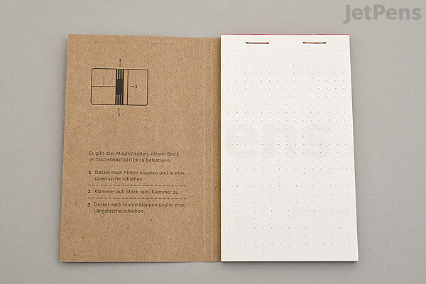 Roterfaden Notepad A6 Dot Grid Jetpens