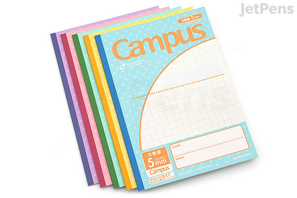 Kokuyo Campus Notebook Semi B5 5 Mm Graph 10 Mm Square Pack Of